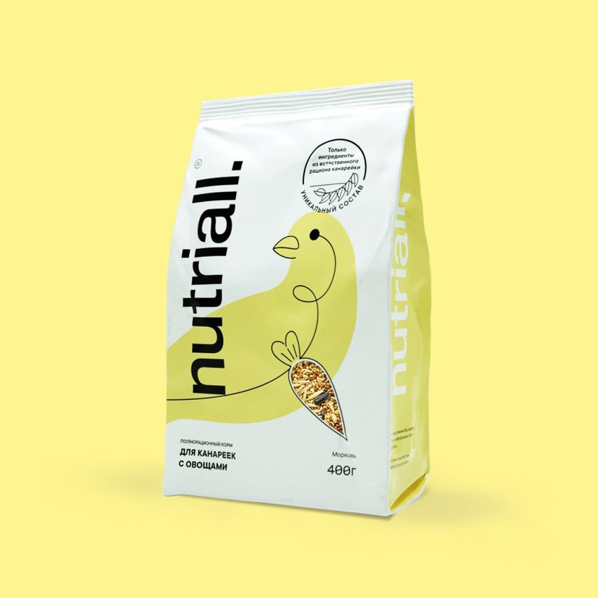 Айдентика для бренда здорового корма Nutriall